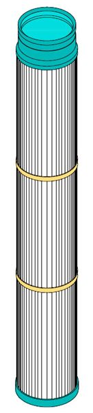 Pleated Filter Elements - Fab-Tex Filtration